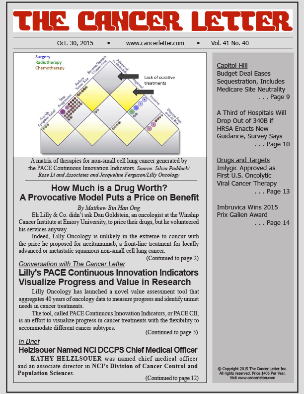 Issue 40 - The Cancer Letter