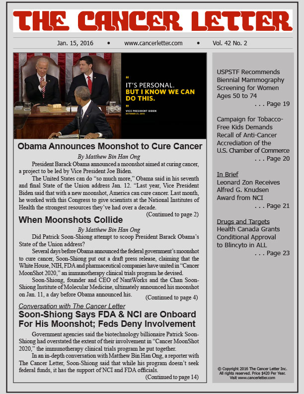 Issue 02 - The Cancer Letter