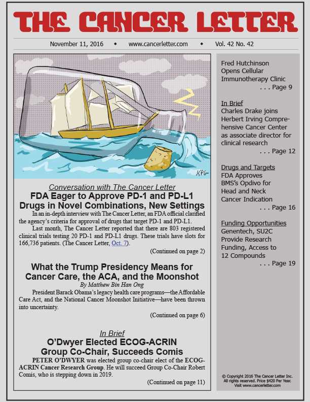 Issue 42 - The Cancer Letter