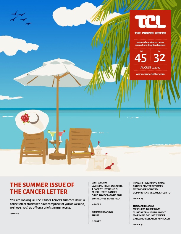 Issue 32 - The Cancer Letter