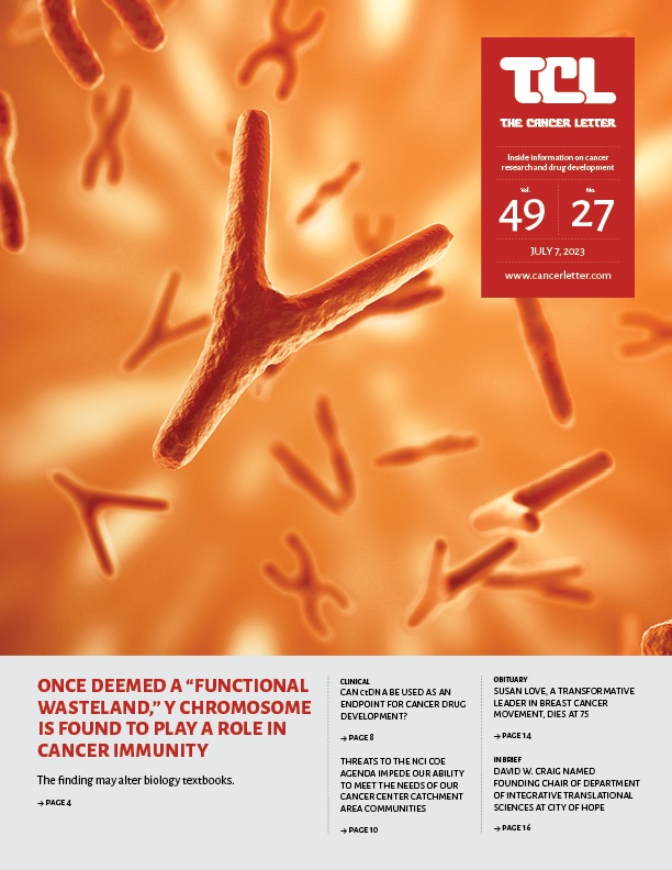 Issue 27 - The Cancer Letter