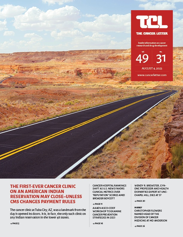 Issue 31 - The Cancer Letter