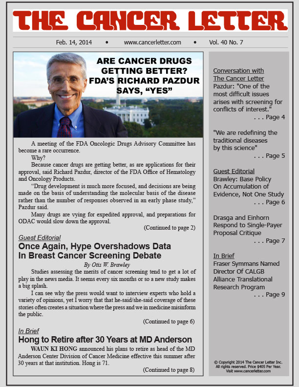 Issue 07 - The Cancer Letter