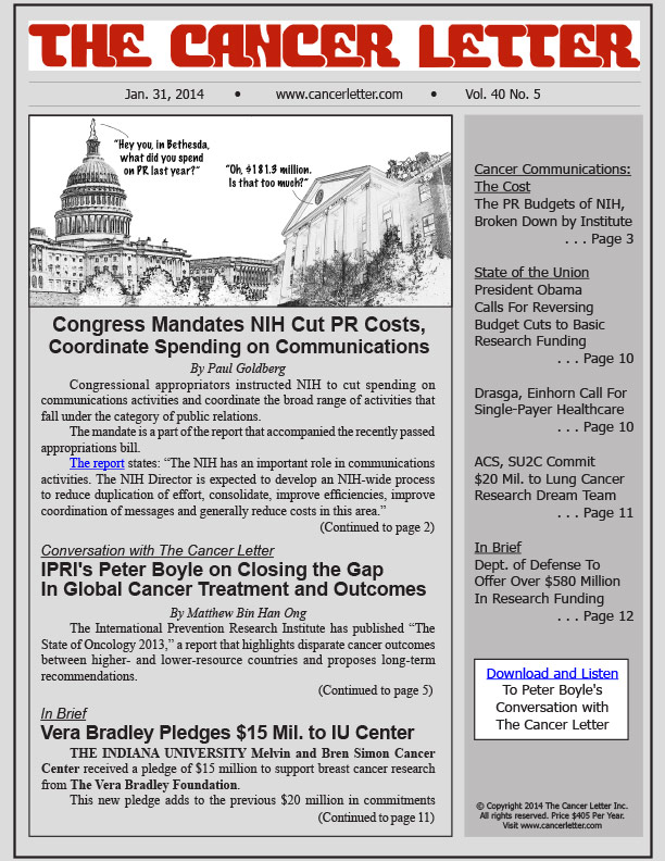 Issue 05 - The Cancer Letter