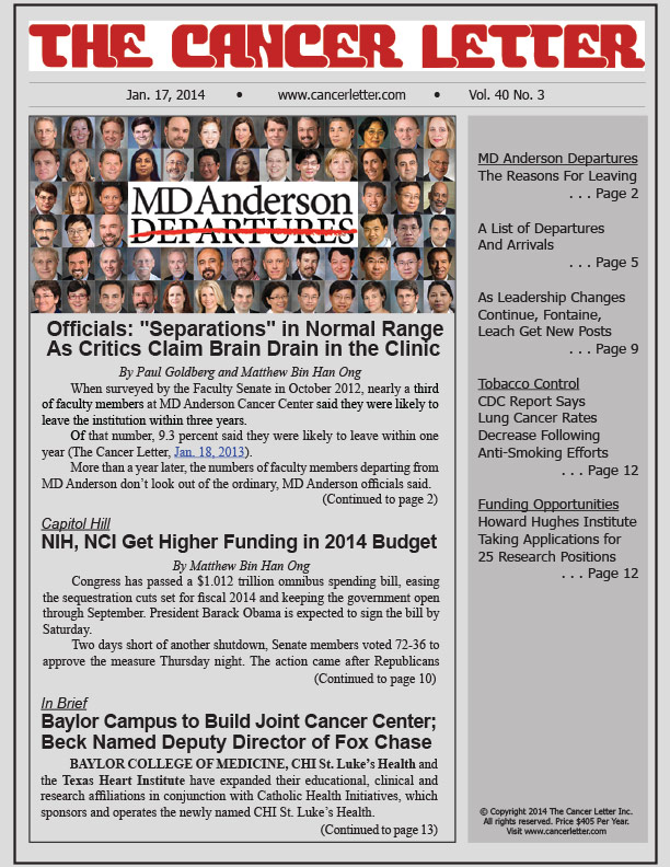 Issue 03 - The Cancer Letter