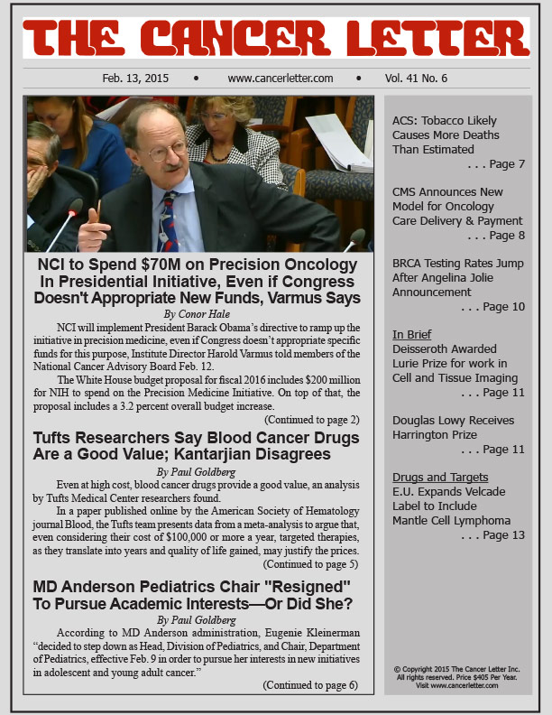 Issue 06 - The Cancer Letter