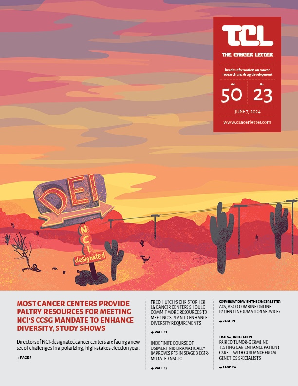 Issue 23 - The Cancer Letter