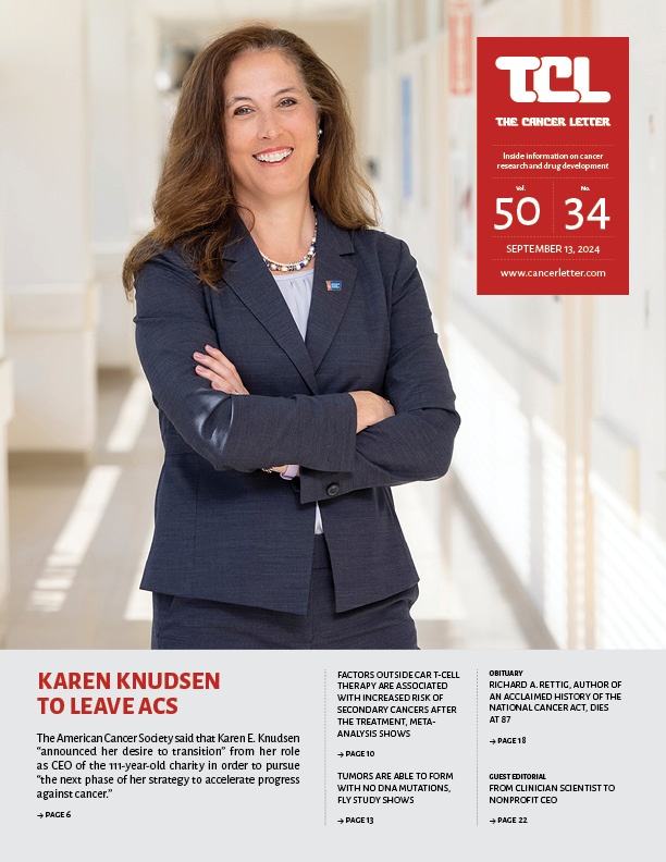 Issue 34 - The Cancer Letter