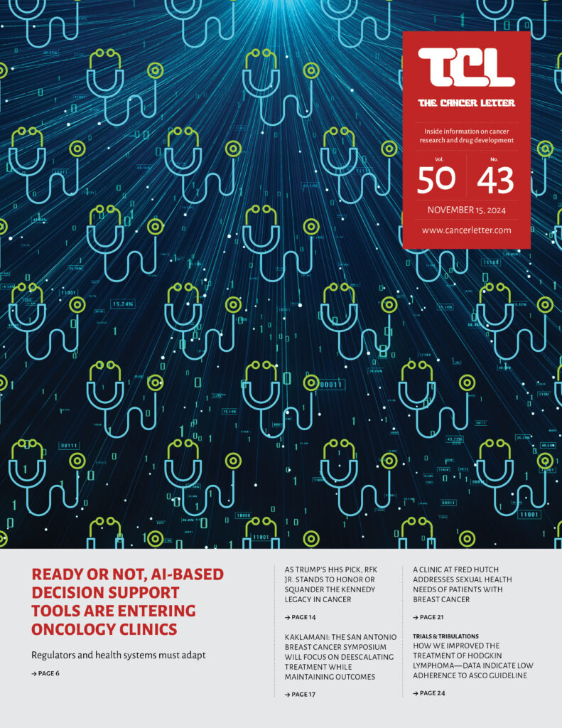 Home - The Cancer Letter