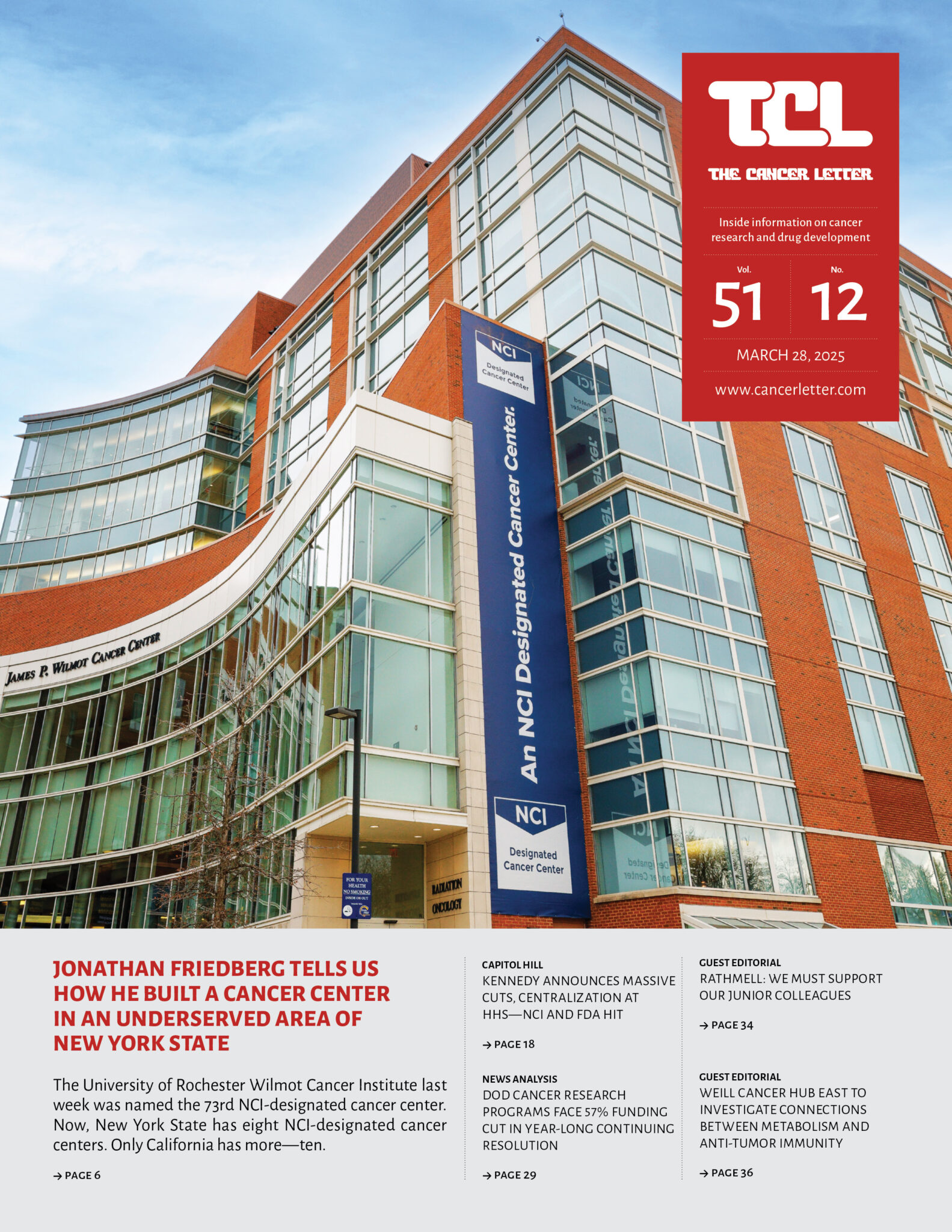 Issue 13 - The Cancer Letter