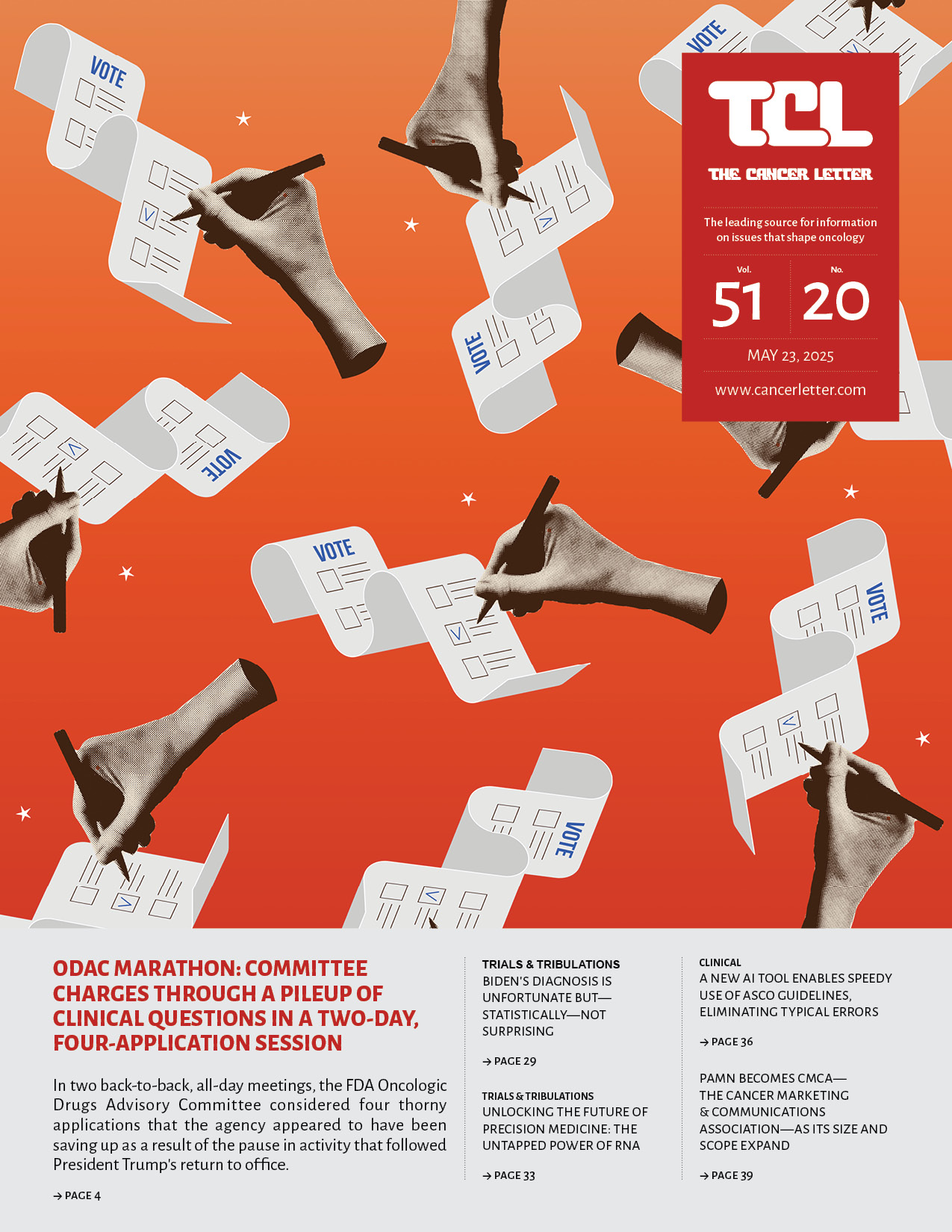 Issue 20 - The Cancer Letter