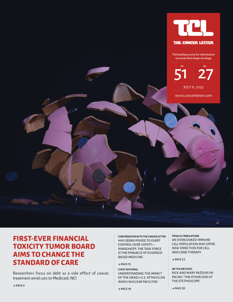 Issue 27 - The Cancer Letter