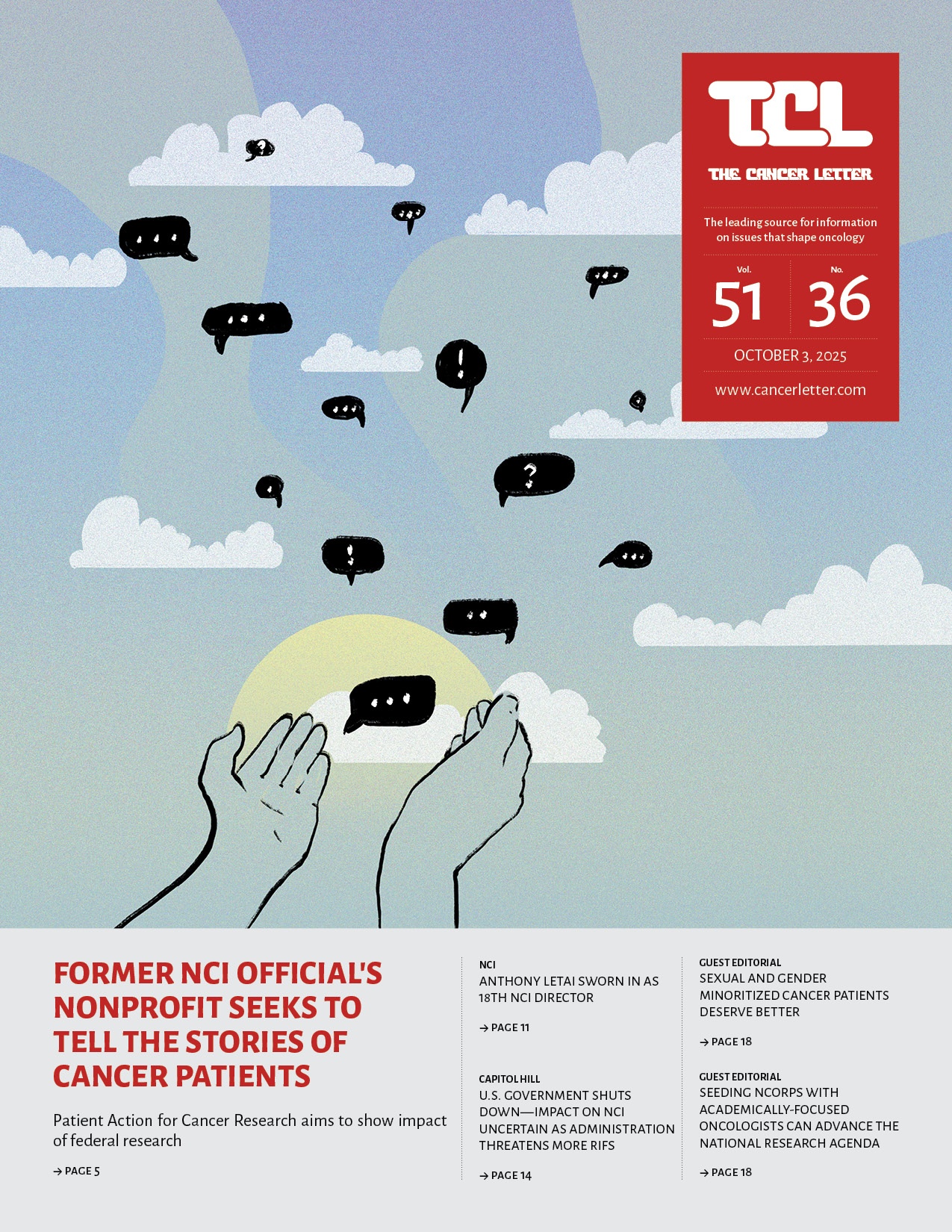 Issue 36 - The Cancer Letter