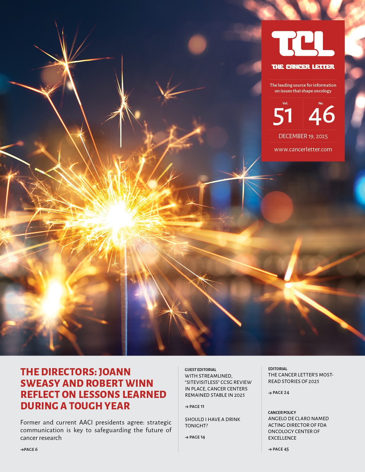 Issue 46 - The Cancer Letter